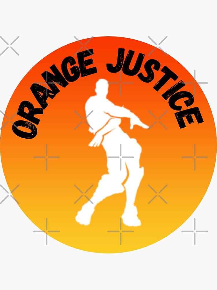 "Orange Justice Kid Dance Meme" Sticker for Sale by ArtfulCreations ⭐⭐⭐ ...