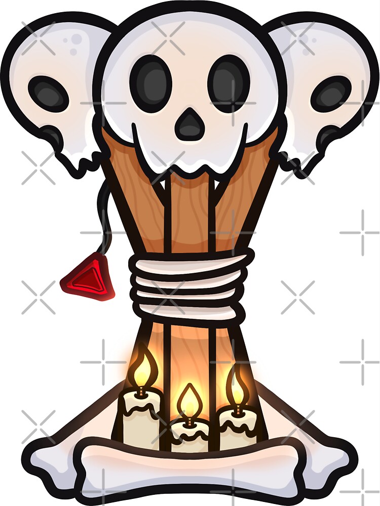 "Pegatina kawaii de Dead By Daylight, DBD pegatinas, Pegatina kawaii de ...