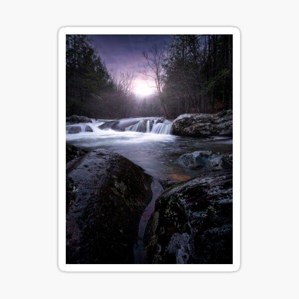 "First Light at Greenbrier Cove " Sticker for Sale by CSmithApertures ...