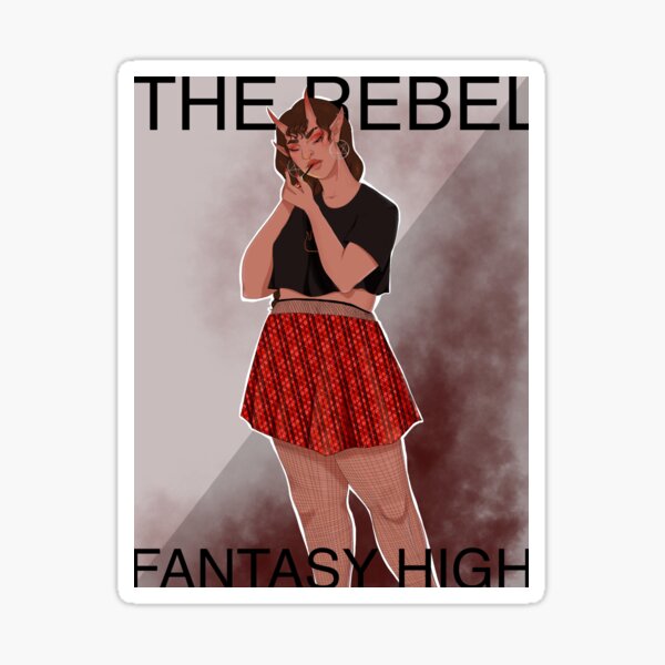 "The Rebel- Fig Faeth" Sticker for Sale by Javes98 | Redbubble