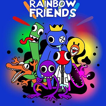 "Rainbow Friends Hug it Out Colors" Poster for Sale by TheBullishRhino ...