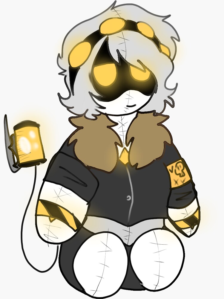 "murder drone v" Sticker by Stafi22 | Redbubble