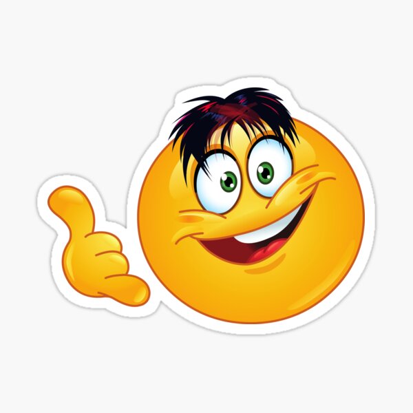 "Emoji - Call me, Let's talk" Sticker for Sale by Cordialpress | Redbubble