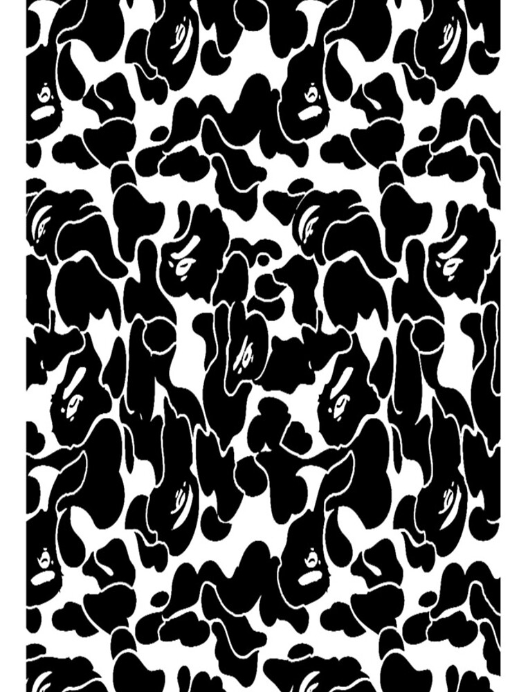 "Bape Camo Vinyl Stencil" iPhone Case for Sale by MillicentmcCoy ...