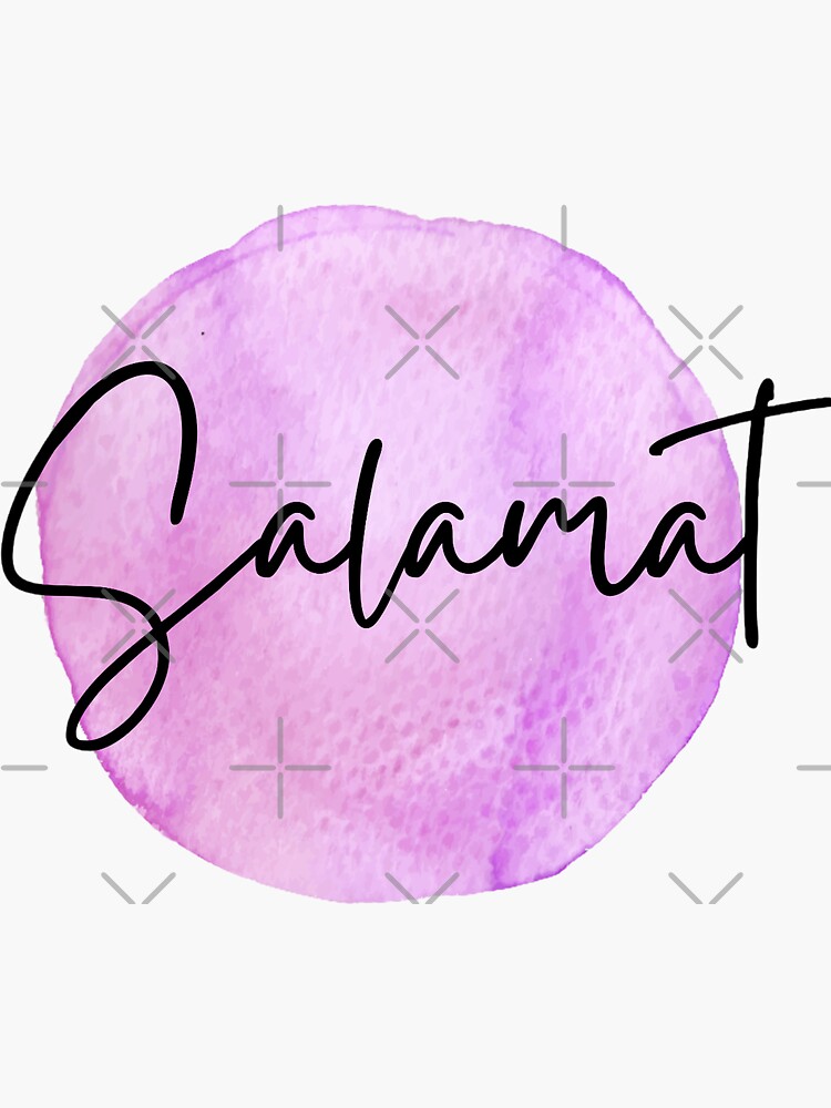 "Salamat Thank You Card- Filipino Thank You Card- Tagalog (Purple ...