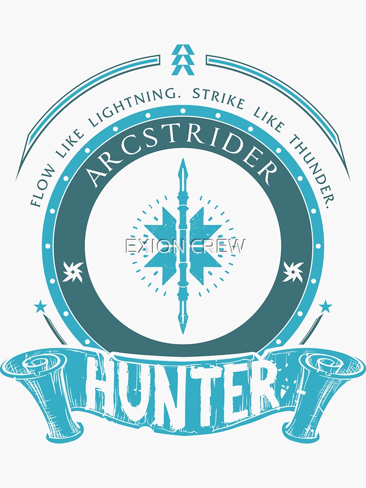 "ARCSTRIDER - LIMITED EDITION" Sticker for Sale by EXION CREW | Redbubble