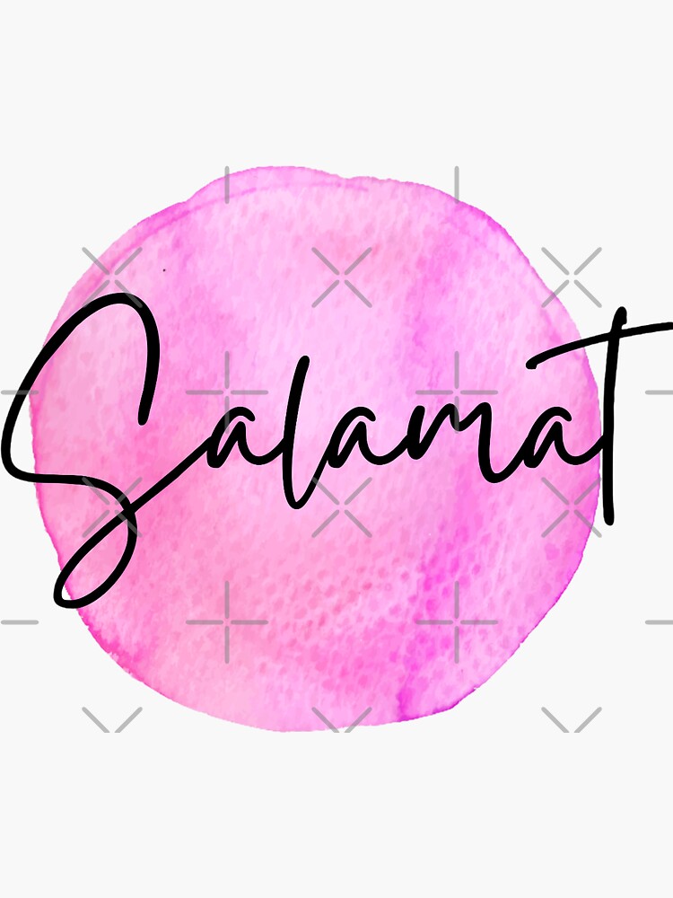 "Salamat Thank You Card- Filipino Thank You Card- Tagalog (Pink ...