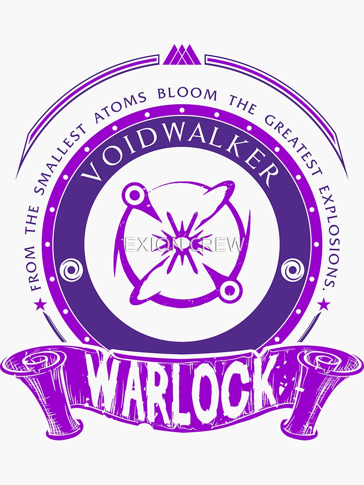 "VOIDWALKER - LIMITED EDITION" Sticker for Sale by EXION CREW | Redbubble