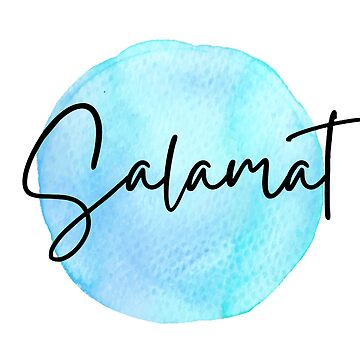 "Salamat Thank You Card- Filipino Thank You Card- Tagalog (Blue ...