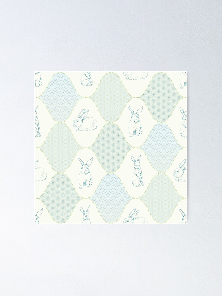 "Year of the Water Rabbit 2023" Poster for Sale by marufemia | Redbubble