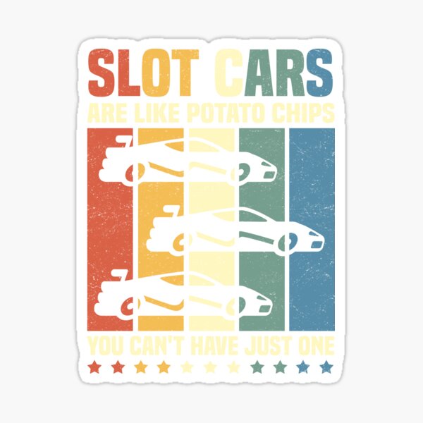 "Funny Slot Car Racing Slotcar Collector" Sticker for Sale by ...