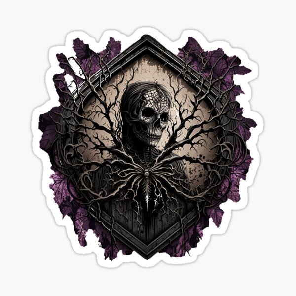 "Tales from the crypt" Sticker for Sale by flowinglobe | Redbubble