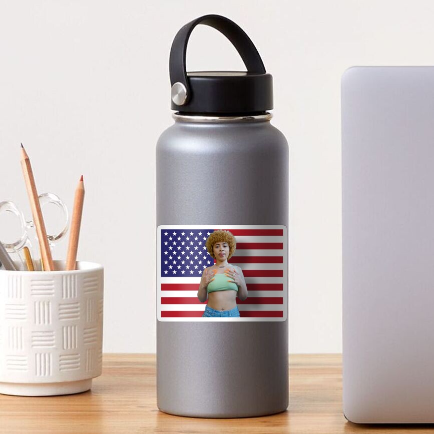 "Ice Spice Flag" Sticker for Sale by isaiah01 | Redbubble