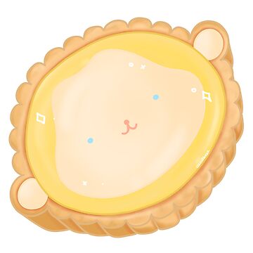 "monkey egg tart" Sticker for Sale by ciemilktea | Redbubble