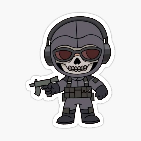 "COD MW2" Sticker for Sale by TheBestArt2022 | Redbubble