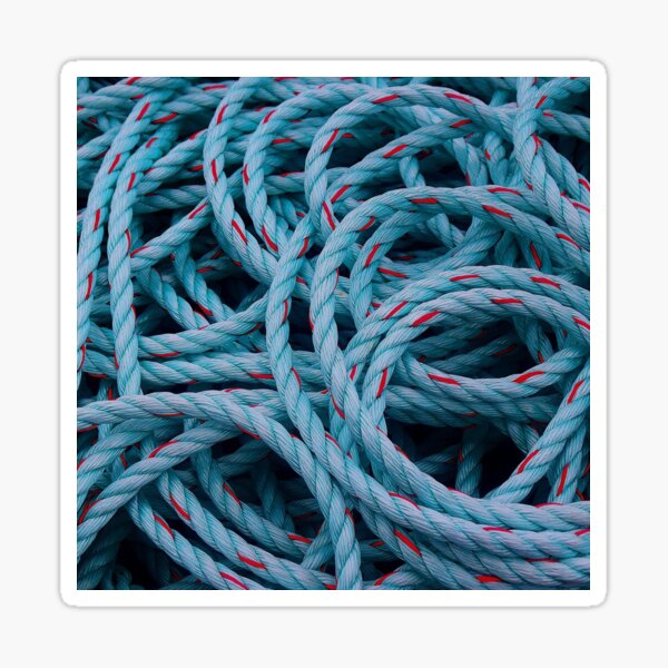"Fishing Rope" Sticker for Sale by rifat710 | Redbubble