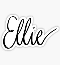 Ellie Name Stickers | Redbubble