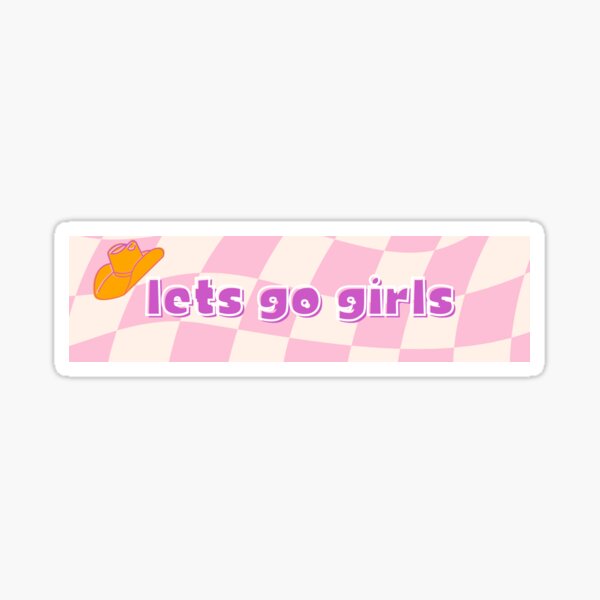 "Let's go yee freaking haw" Sticker for Sale by chlobotron | Redbubble