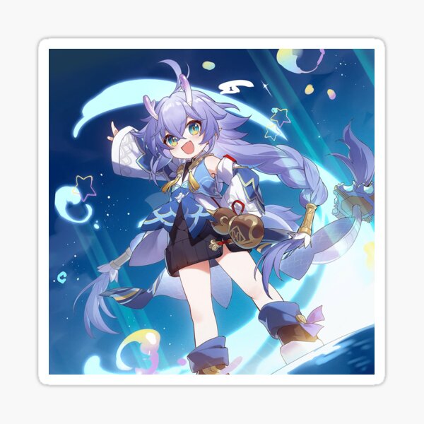 "Bailu Honkai Star Rail, Honkai Star Rail" Sticker for Sale by ...