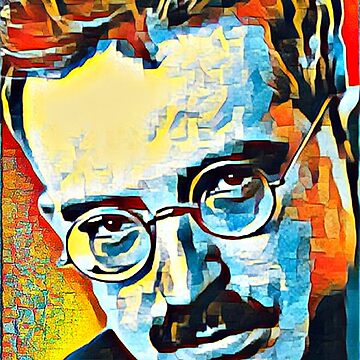 "Walter Benjamin Artwork | Walter Benjamin Portrait | Walter Benjamin ...