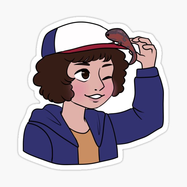 "Dustin & Dart" Sticker by megikarp | Redbubble