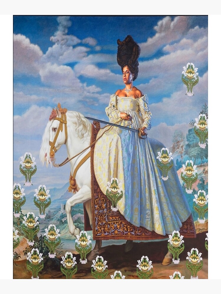 "Kehinde Wiley On Horseback " Poster for Sale by Samss5Hayes | Redbubble