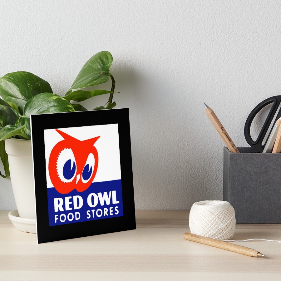 "Red Owl Supermarkets Logo" Poster for Sale by Gio Wonder | Redbubble