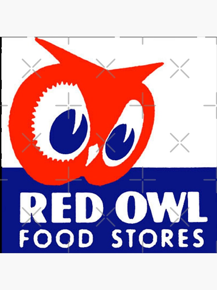 "Red Owl Supermarkets Logo" Poster for Sale by Gio Wonder | Redbubble