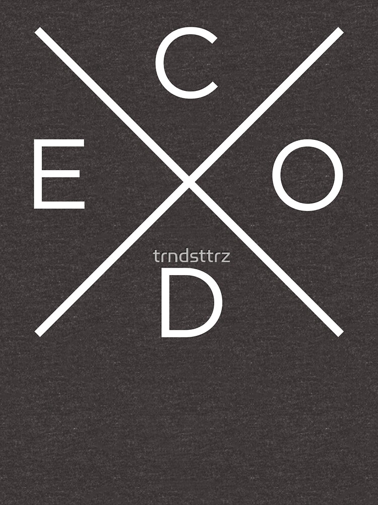 Hipster Code Logo Developer Programmer T Shirt T Shirt By Trndsttrz