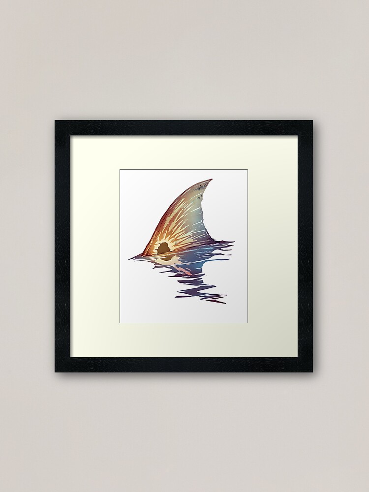 "Tailing Redfish | Redfish Tail" Framed Art Print for Sale by blueshore ...