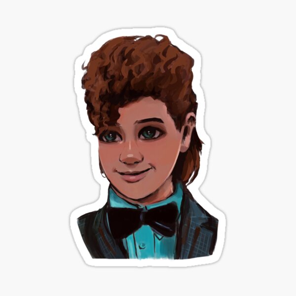 "Dustin Henderson" Sticker for Sale by Olrazzladazzle | Redbubble