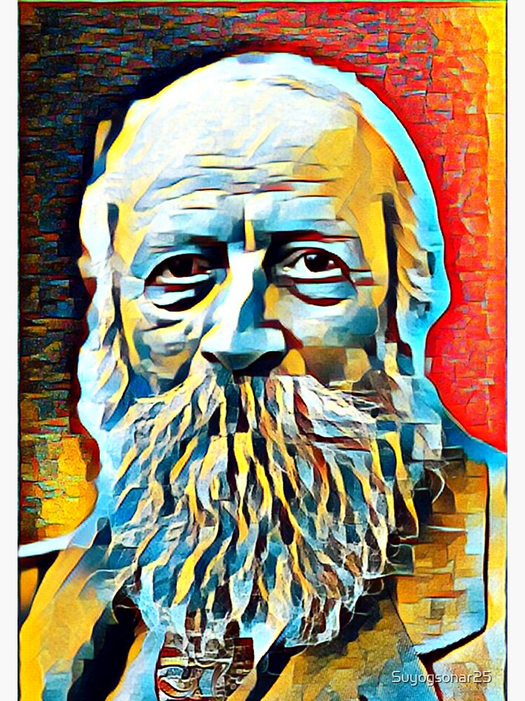 "Martin Buber Artwork | Martin Buber Portrait | Martin Buber Wall Art ...