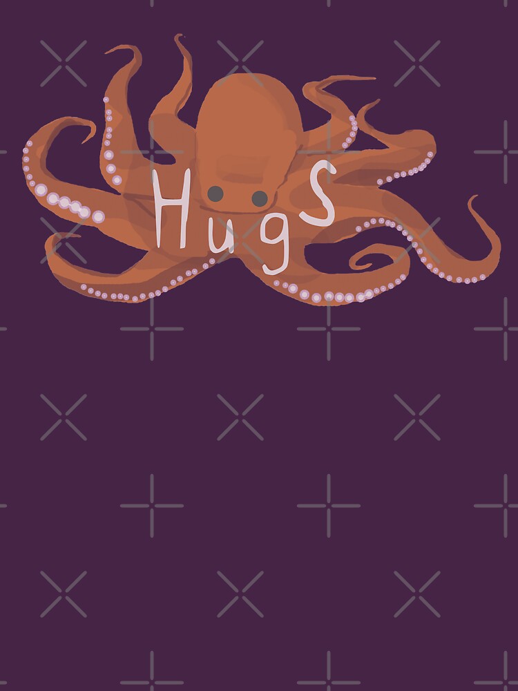"Octopus Hugs" T-shirt for Sale by amymh | Redbubble | octopus t-shirts ...
