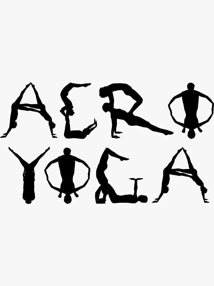 "Acro Yoga" Sticker for Sale by casiel1969 | Redbubble
