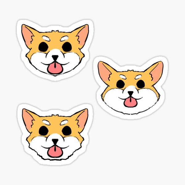 "Dodge Dog Sticker Pack! 3 in 1 Sticker" Sticker for Sale by ...
