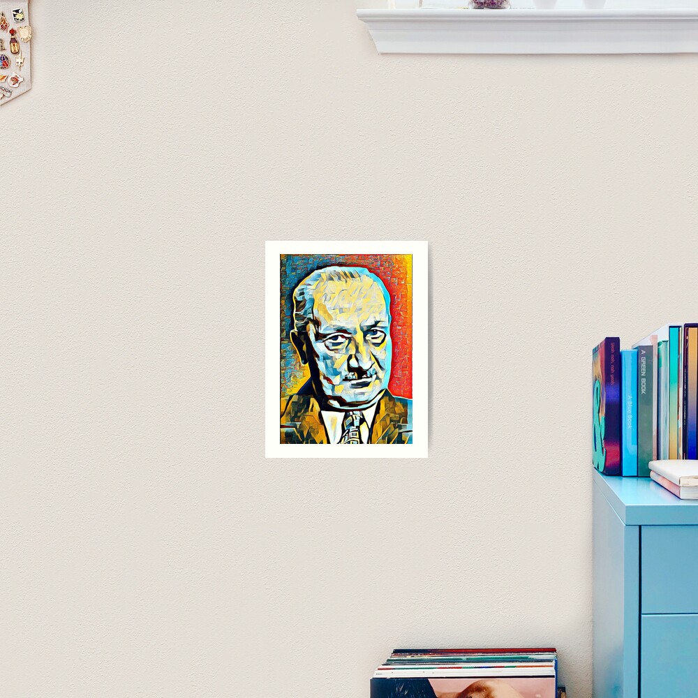 "Martin Heidegger Artwork | Martin Heidegger Portrait | Martin ...