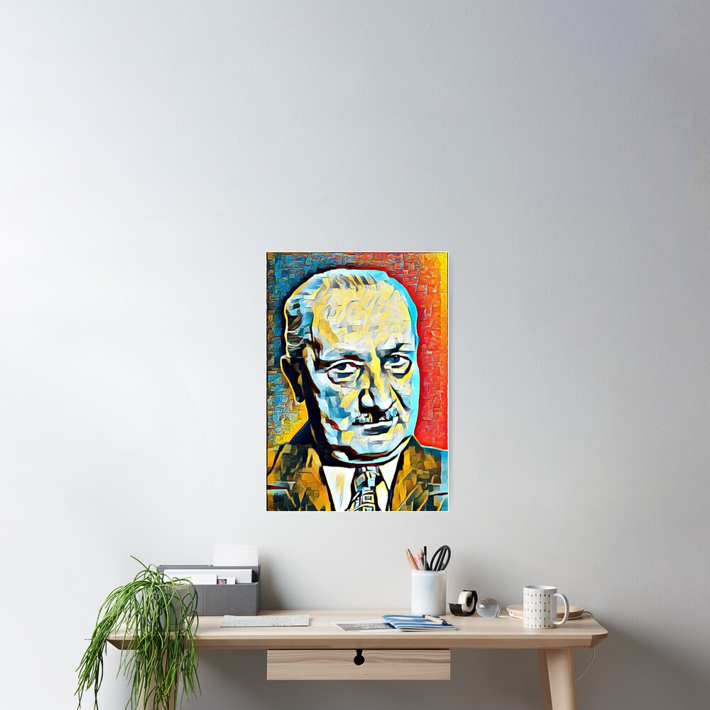 "Martin Heidegger Artwork | Martin Heidegger Portrait | Martin ...