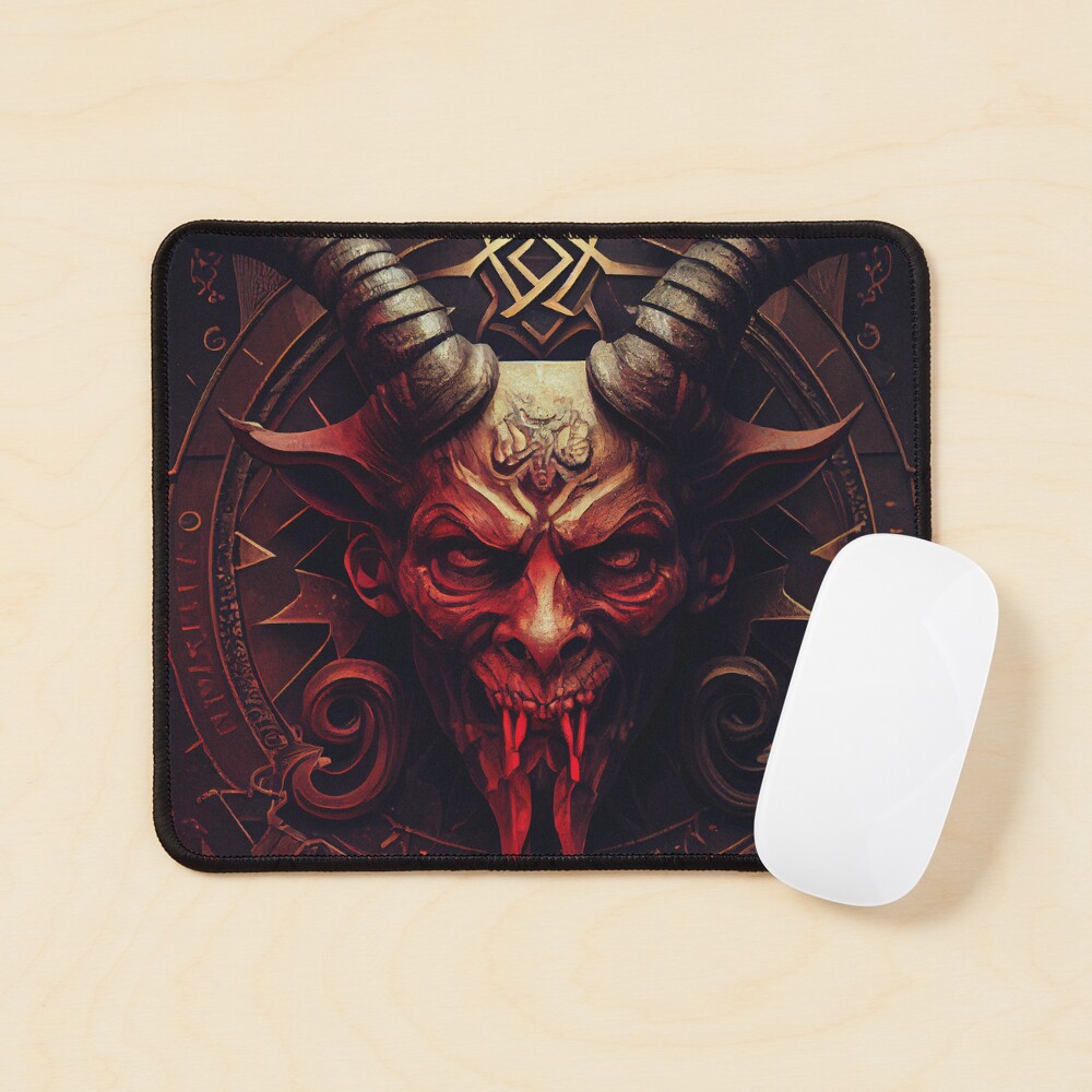 "Satanic Evil image of Satan and the Devil." Poster for Sale by The ...