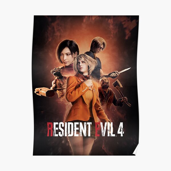 "Resident Evil 4 Remake" Poster for Sale by MarcosRC97 | Redbubble