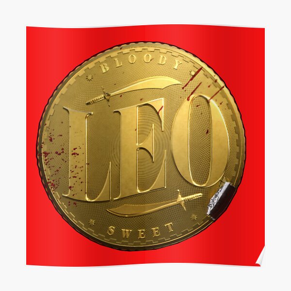 "Leo - bloody sweet thalapathy vijay 67 movie title" Poster for Sale by ...