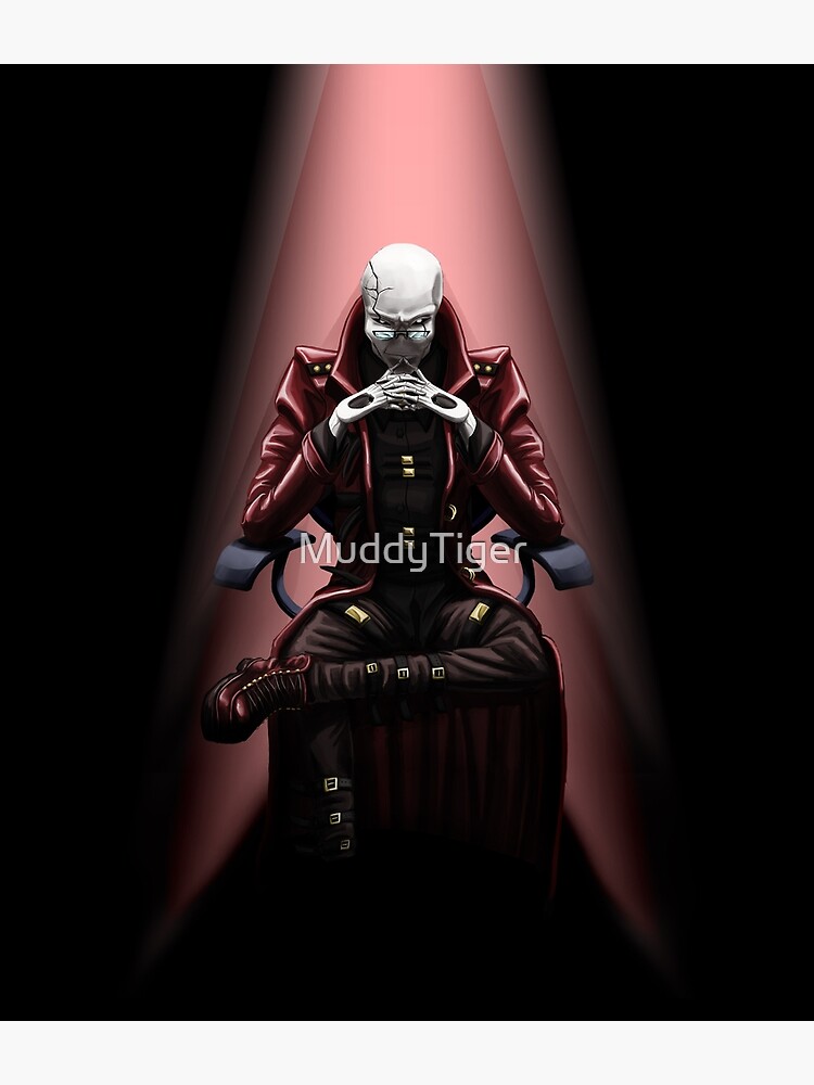 "Dr. W.D. Gaster - Underfell" Poster by MuddyTiger | Redbubble