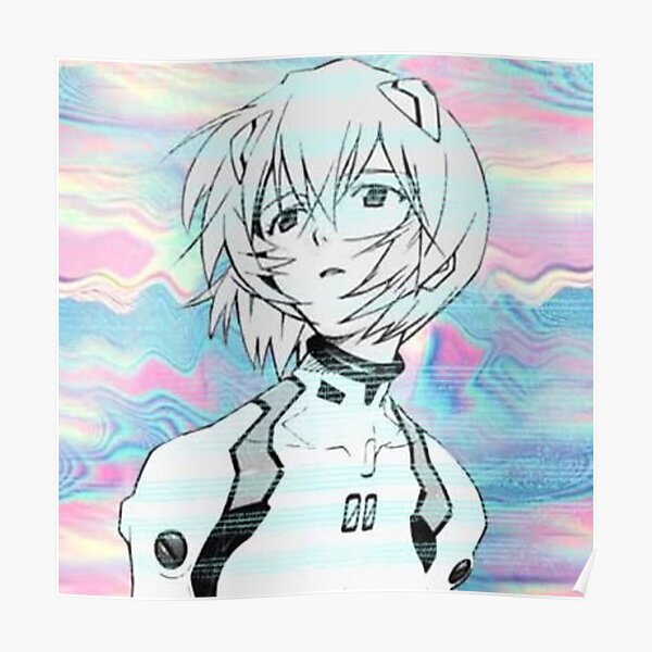 "holographic rei" Poster for Sale by ericleeart | Redbubble