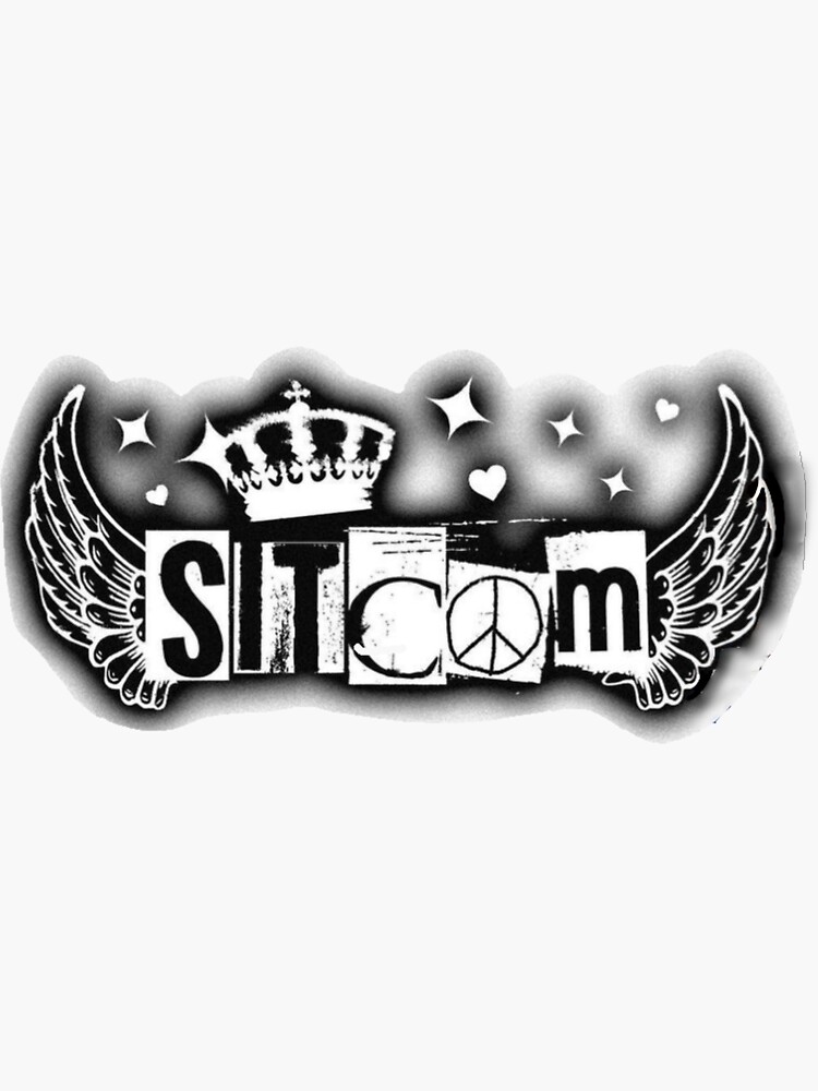 "Sitcom Logo 1" Sticker for Sale by marleey | Redbubble