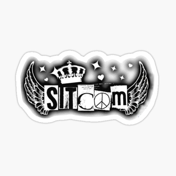 "Sitcom Logo 1" Sticker for Sale by marleey | Redbubble