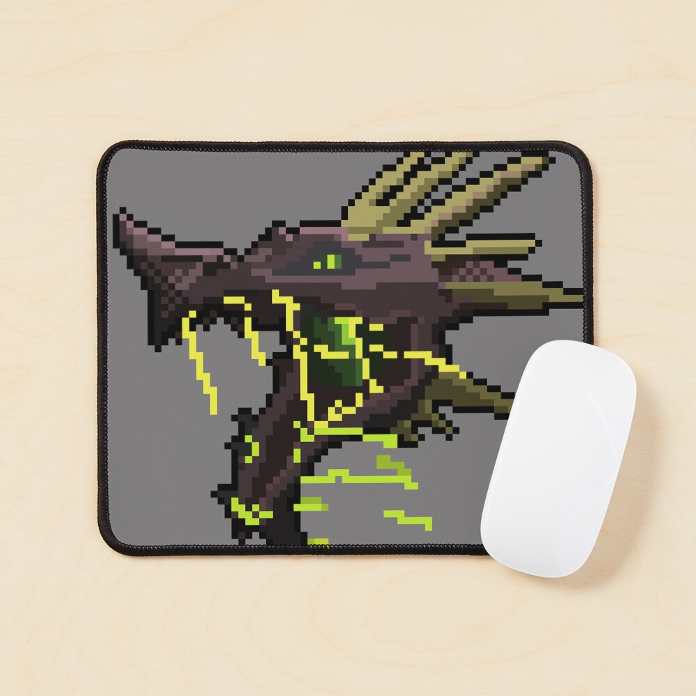 "Pixel art Black dragon inspired by dungeons and dragons 5e dnd ...