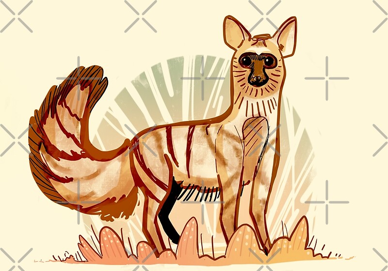 "Aardwolf" by AshenShop | Redbubble