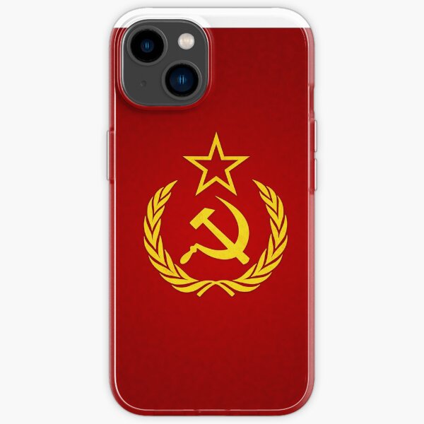 "Communist Flag Textured" iPhone Case for Sale by Chocodole | Redbubble