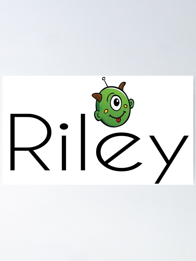 "Riley Cute Alien" Poster by ProjectX23 | Redbubble