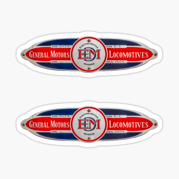 "Electro-Motive Division Selective Color" Sticker for Sale by Enzwell ...