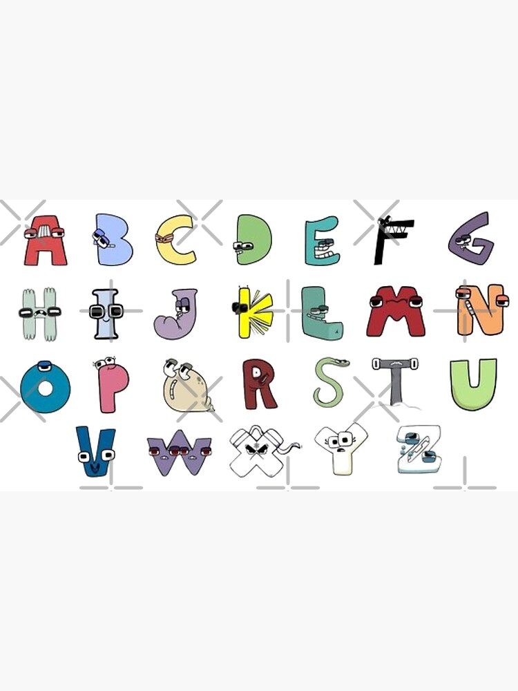 Alphabet Lore Series Premium Matte Vertical Poster sold by Owen Lars ...